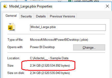 A Large Model in Power BI – The BI Journey