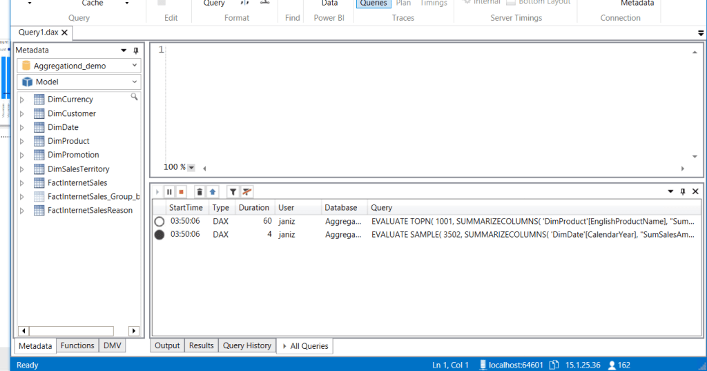 Aggregations in Power BI – The BI Journey
